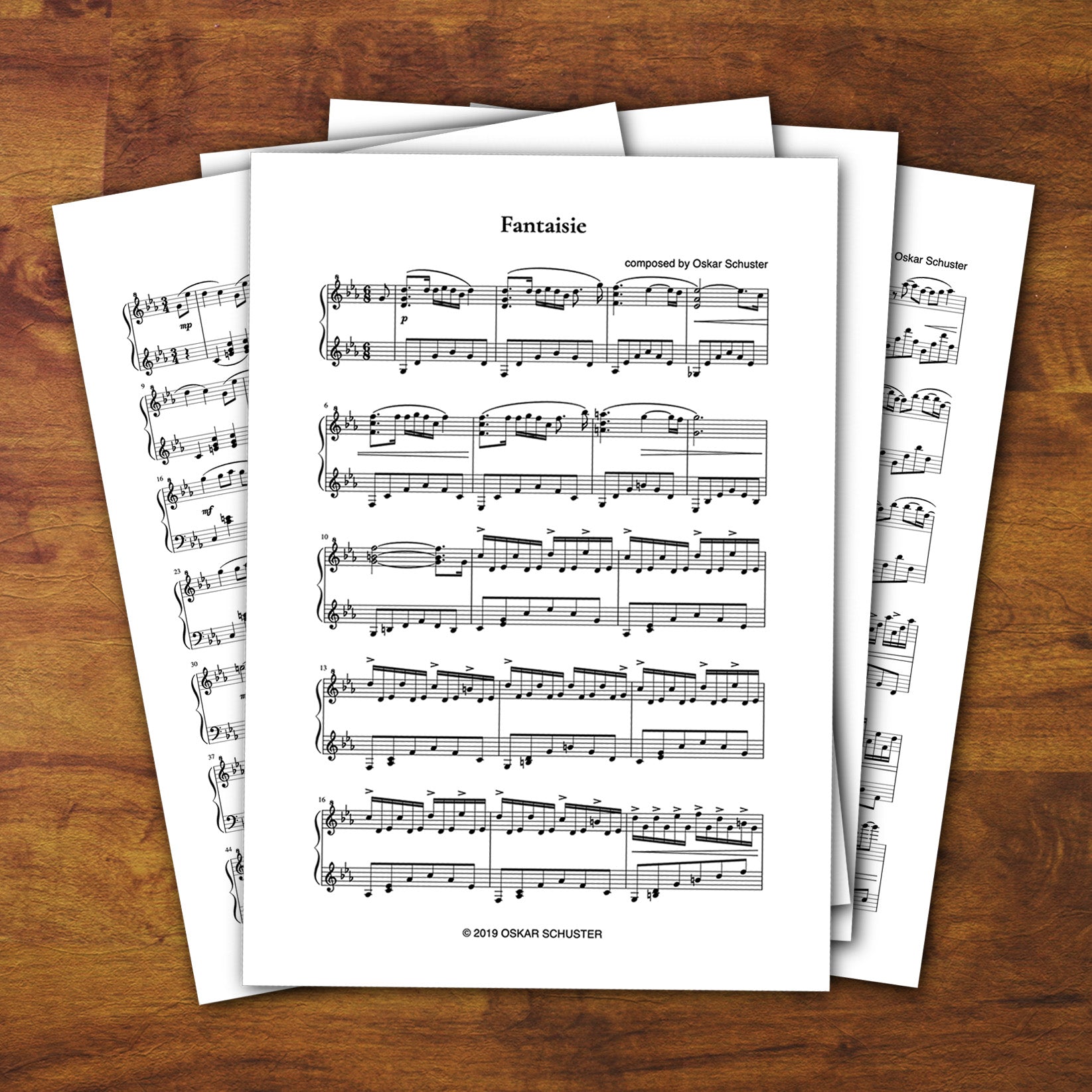 "Complete" Piano Sheets Collection (All 59 Pieces) – Oskar Schuster's Shop