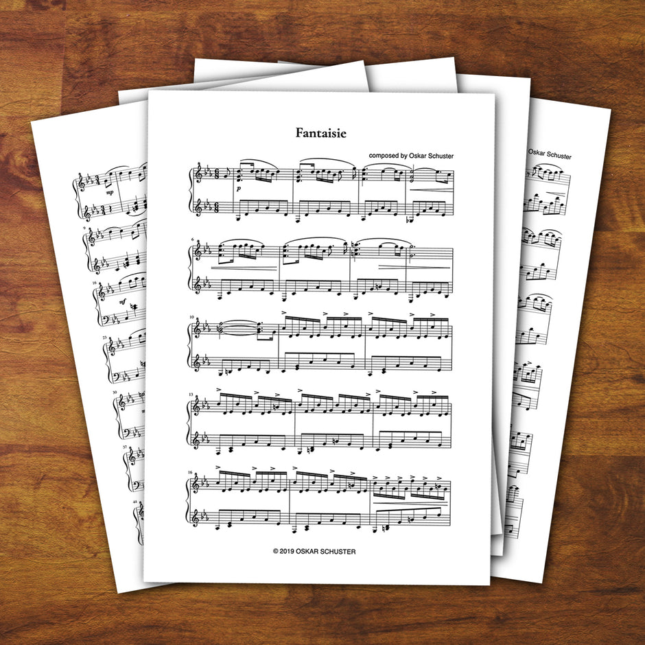 Digital Piano Sheets – Oskar Schuster's Shop